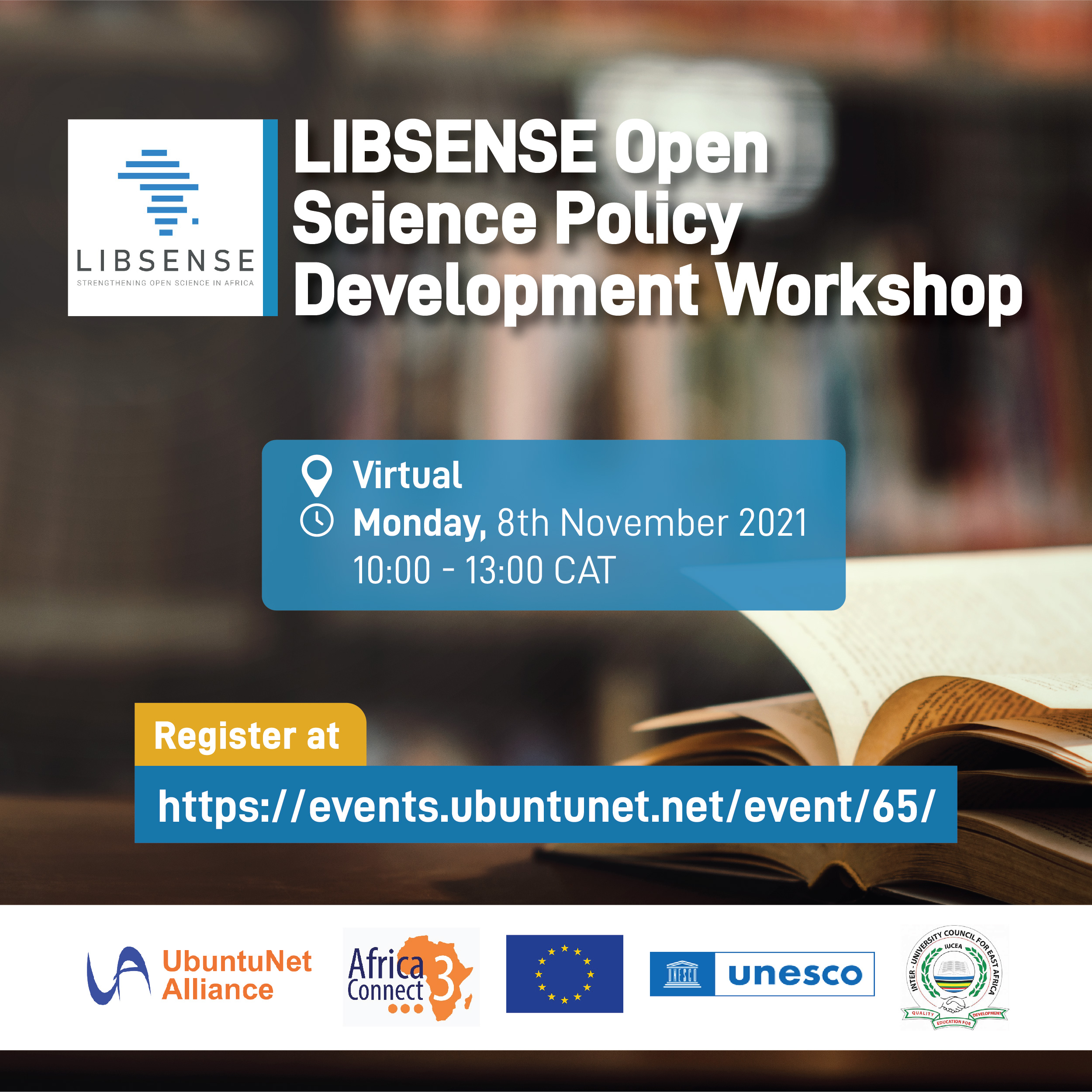 LIBSENSE Regional Open Science Policy Development Workshop – 8 Nov 2021 ...