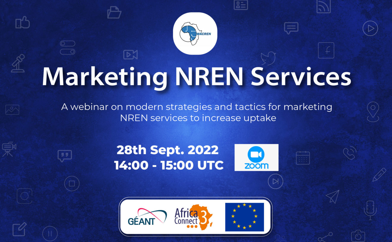 Marketing NREN Services webinar: 28 September 2022 | AfricaConnect3